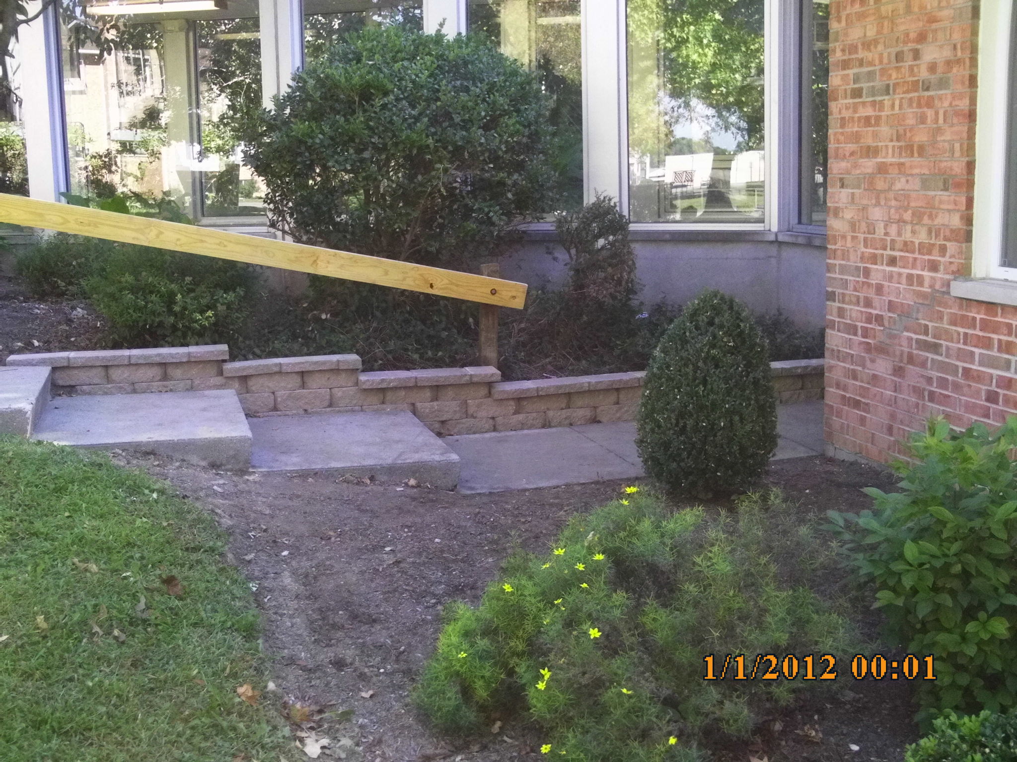 Hardscaping Job 2 – Windsor Block Retaining Wall, Steps – Cincinnati ...